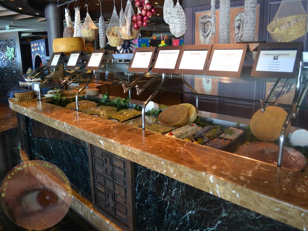 Fotos de gastronomía en el MSC Splendida. | Los Cruceros de Marian