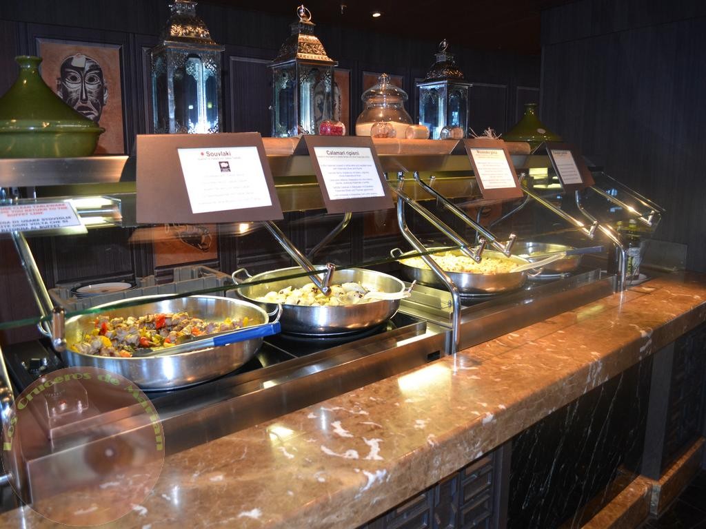 Fotos de gastronomía en el MSC Splendida. | Los Cruceros de Marian